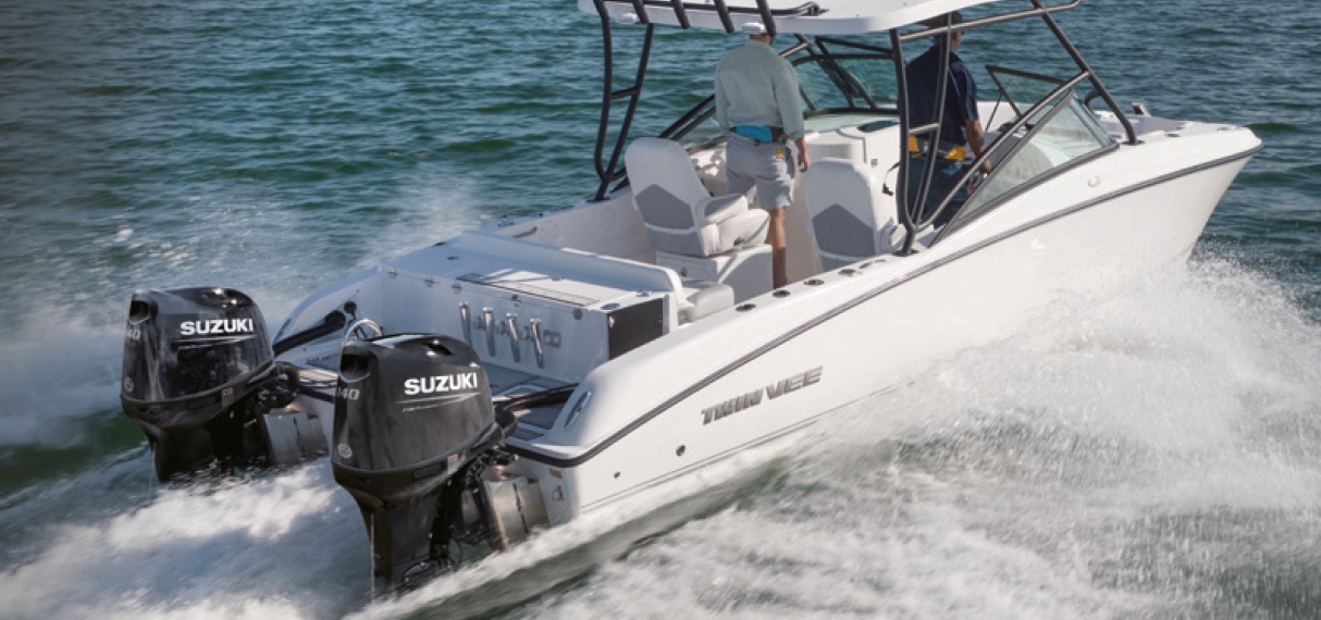 Nuevos Suzuki DF115BG y DF140 BG con mandos electrónicos – Panorama Náutico