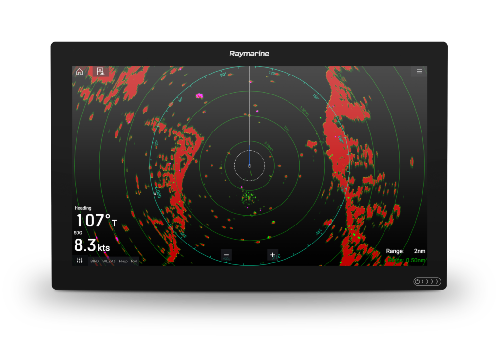 Radar Raymarine CHIRP de radomo abierto Cyclone™ – Panorama Náutico
